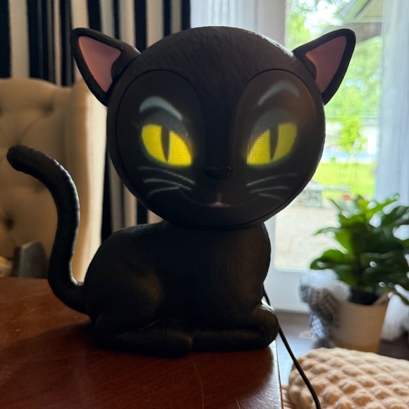 Accents | Halloween Animated Talking Singing Eek The Black Cat Built In ...